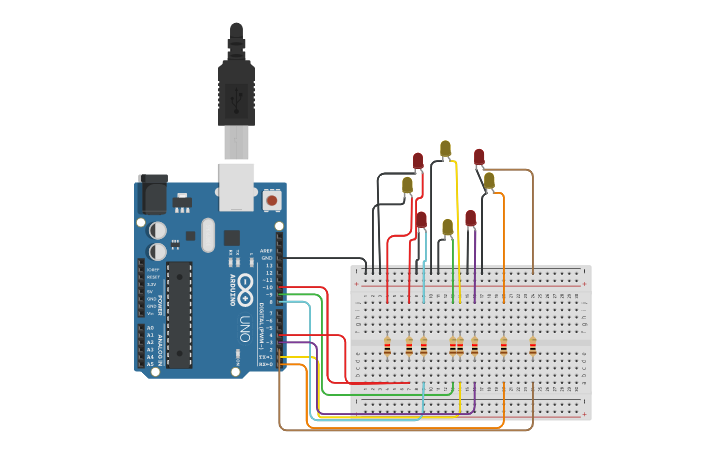 Circuit design reactork ark - Tinkercad