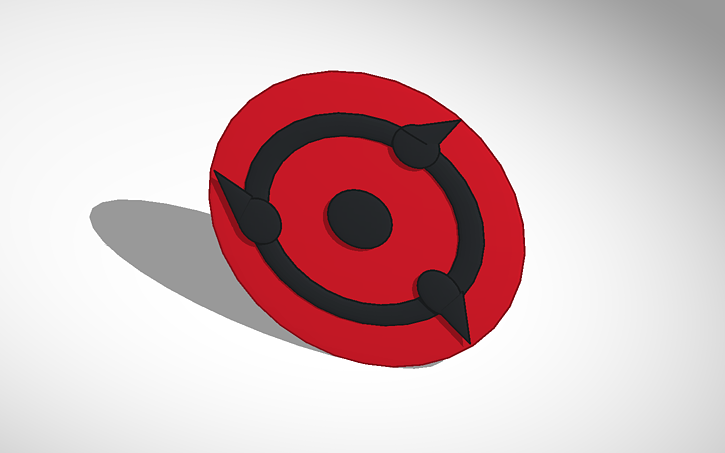 3D design Sharingan | Tinkercad