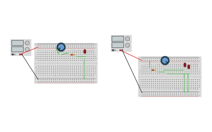 Circuit design actividad 3 | Tinkercad
