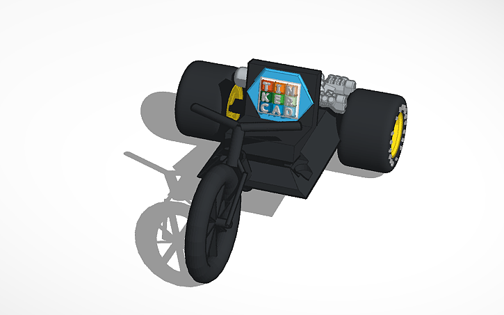 3d Design Motorized Drift Trike Tinkercad