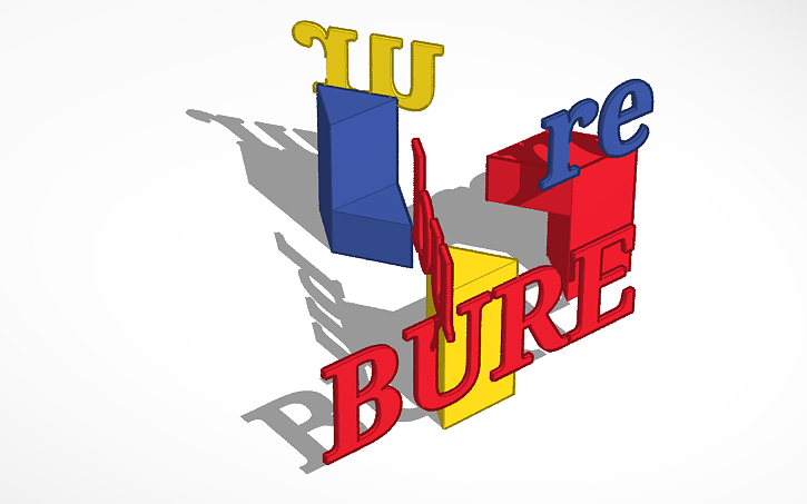 3D design BURE - Tinkercad