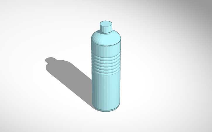 3D design Water Bottle - Tinkercad