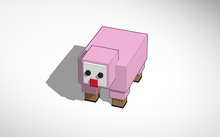 3D design minecraft sheep | Tinkercad