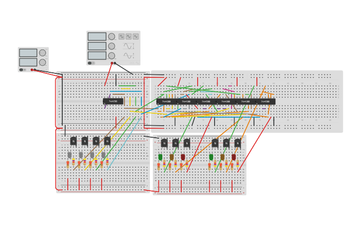 Circuit design exercise 1 - Tinkercad