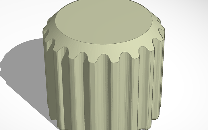 3D design Knop reprap - Tinkercad