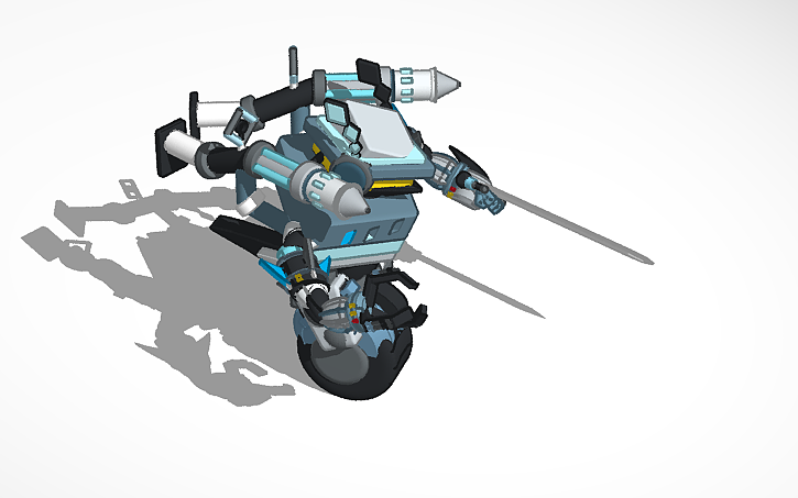 3D design Custom Battle Mech | Tinkercad
