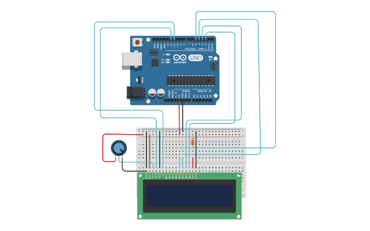 Circuit design atividade 1 - Tinkercad