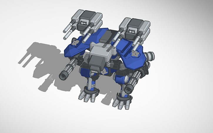 3D design Coaltion security droid - Tinkercad