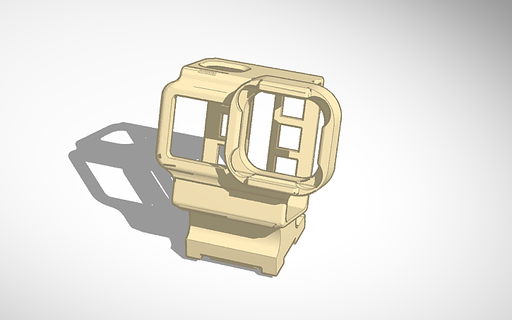 3D design Mark4 HD7 GoPro9 - Tinkercad