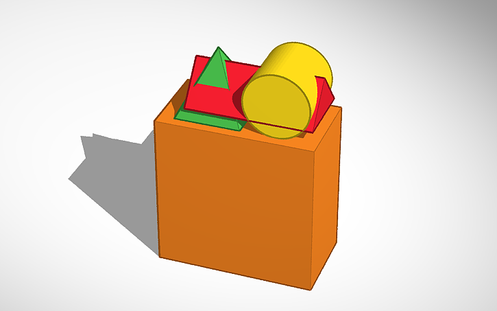 3D design Gruppo di solidi regolari | Tinkercad