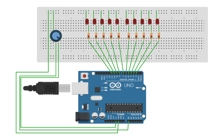 Circuit design Lab01 - Bài 4 Dương Phước Long | Tinkercad