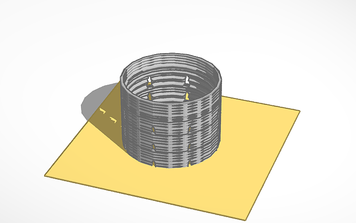 3D design Mini Rome Colosseum | Tinkercad