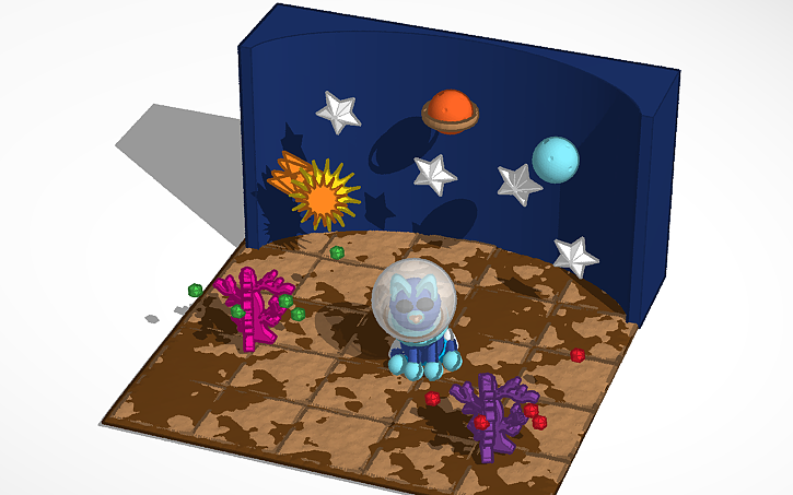 3D design space - Tinkercad