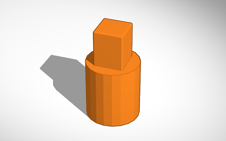 3D design Quarter in to three Eights Adapter | Tinkercad