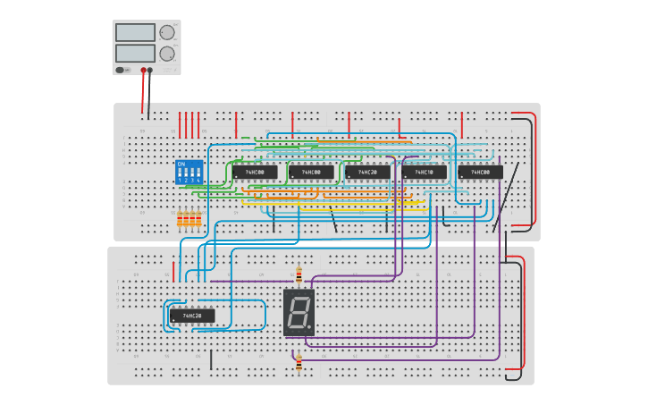 Circuit design Copy of 2B - Tinkercad
