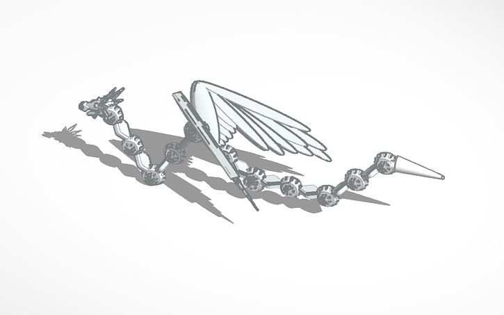 3D design Nexus the ClockWork Dragon | Tinkercad