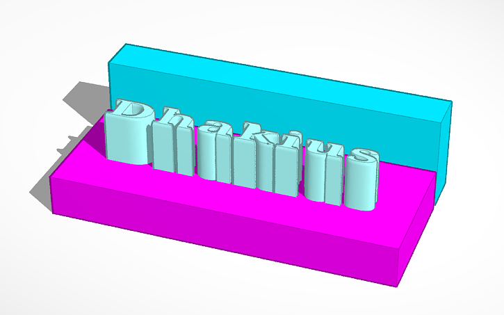 3D design rectangler prism | Tinkercad