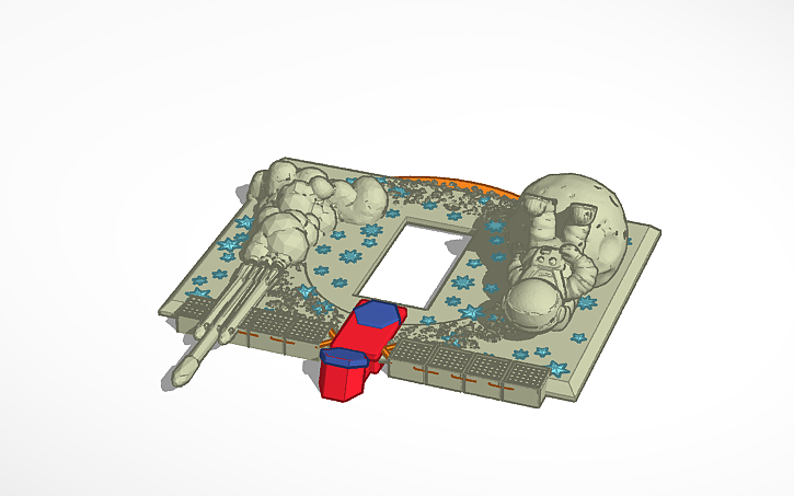 3D design Space Room plate | Tinkercad