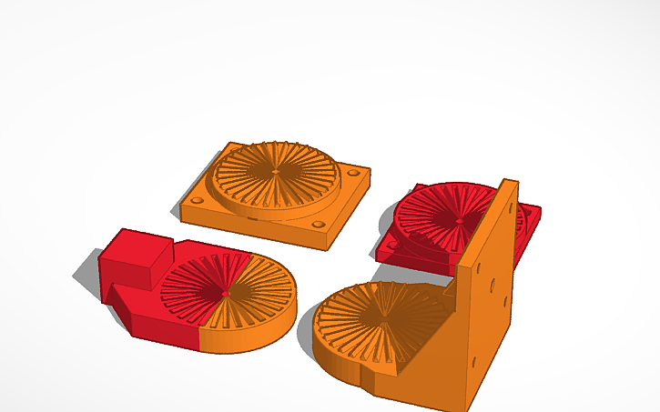 3D design Projector to ceiling - Tinkercad