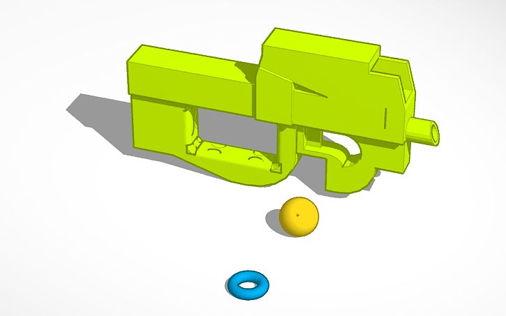 3D design splatoon 2 hero shot replica | Tinkercad