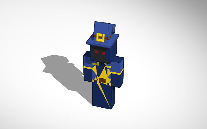 3D design Minecraft dungeons evocation robes | Tinkercad