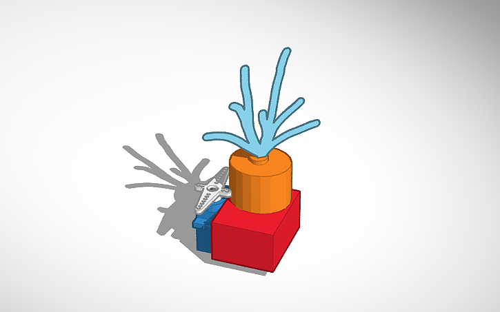 3D design Mountain Water Reservoir Sprinkler - Tinkercad