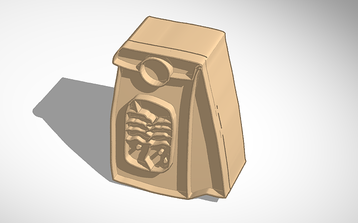 3D design term 1 art assignment packaging | Tinkercad