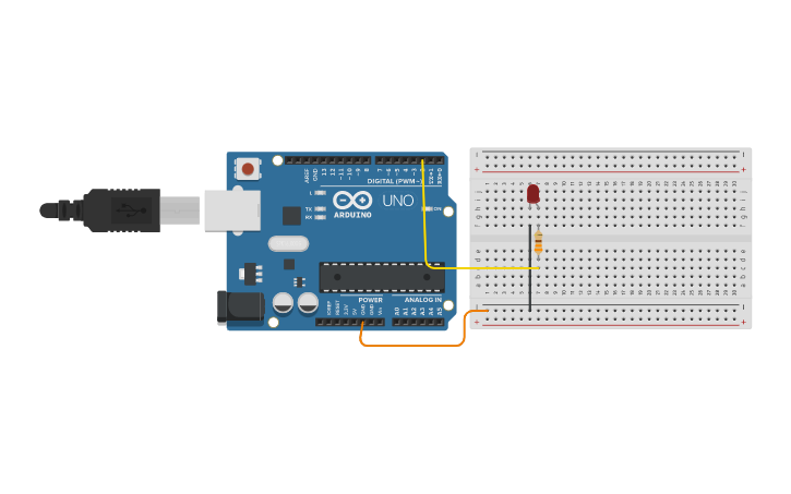 Circuit design Arduino LED (Andres Rosa) - Tinkercad Circuit design Arduino LED (Andres Rosa) - Tinkercad