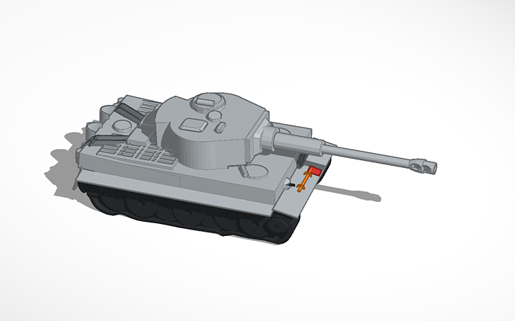 3D design panzerkampfwagen vi tiger (Tiger Tank) - Tinkercad