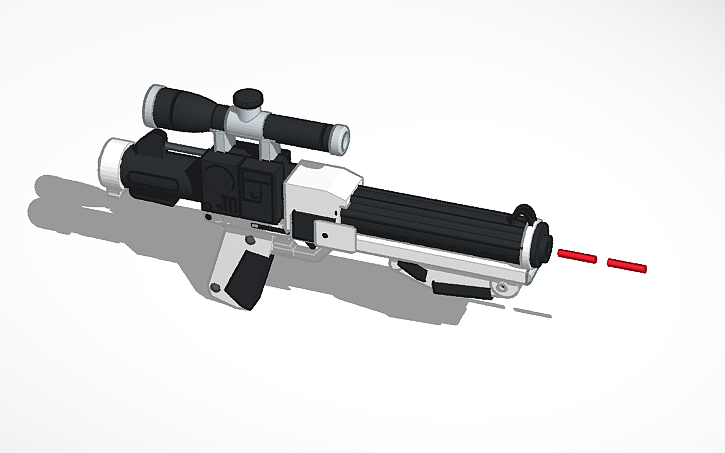 3D design Blaster imperial - Tinkercad