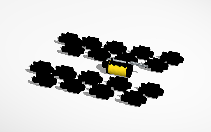 3D design Murder Drones disassembly drone tail - Tinkercad 3D design Murder Drones disassembly drone tail - Tinkercad