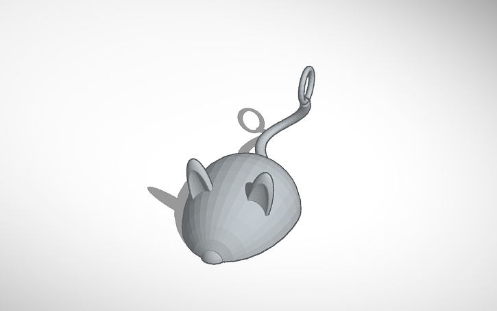 3D design mouse - Tinkercad