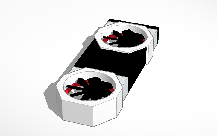 3D design Vyron V29 GPU - Tinkercad