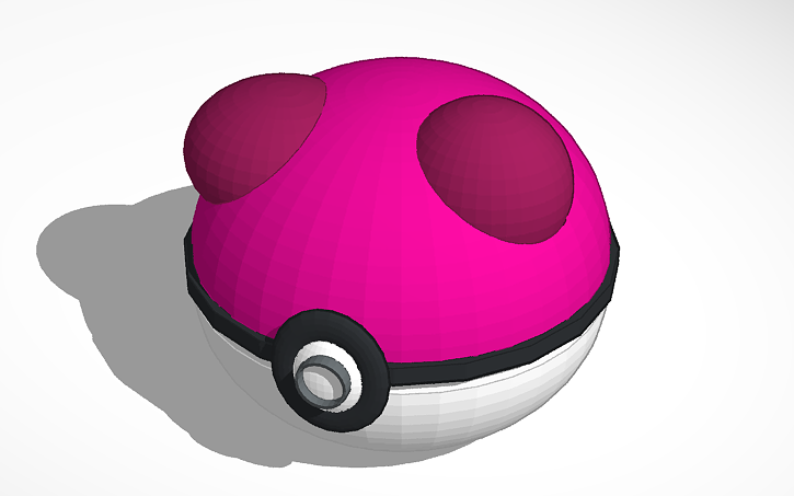 3D design master ball | Tinkercad