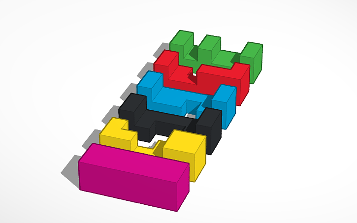 3D design Puzzle made by Briella H | Tinkercad