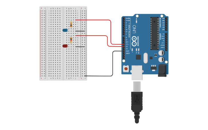 Circuit design Exercise 1 | Tinkercad Circuit design Exercise 1 | Tinkercad
