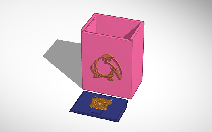 3D design Deck box 0.1 | Tinkercad