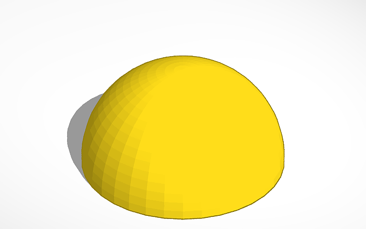 3D design Scale Solar System - The Sun - Tinkercad