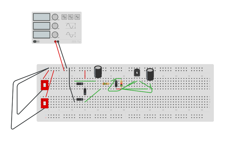 Circuit design Copy of Transformador - Tinkercad