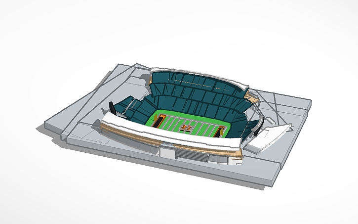 3D design Paycor Stadium - Tinkercad