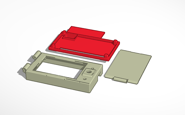 3D design Artillery tft35 LCD screen & cover | Tinkercad