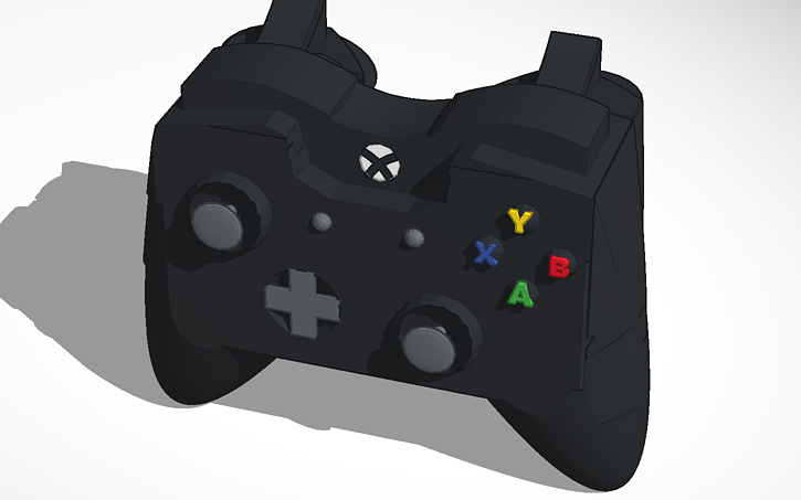3D design Xbox Controller - Tinkercad