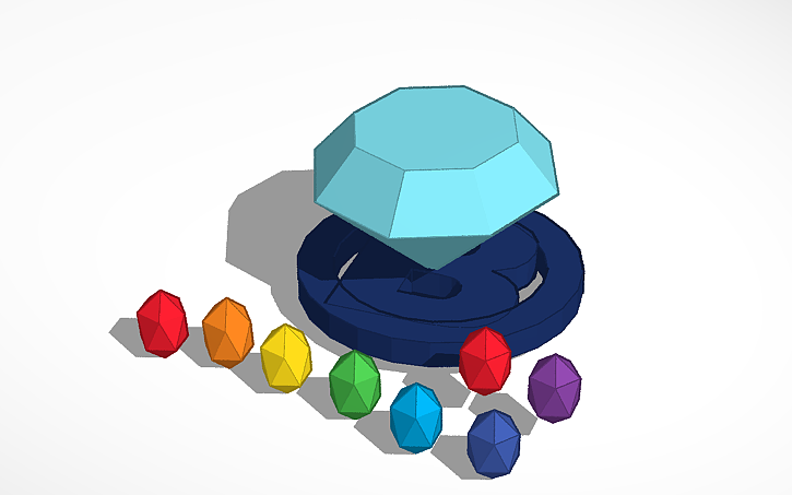 3D design Realm Crystal - Tinkercad