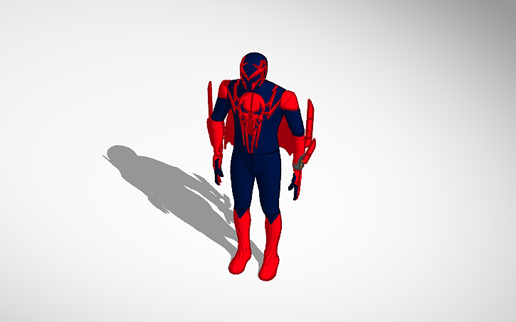 3D design Spider-Man 2099 V.3 - Tinkercad