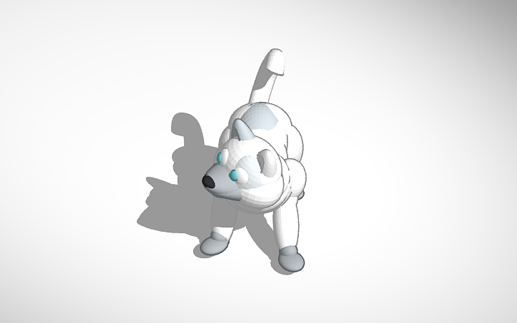 3D design Wolf - Tinkercad