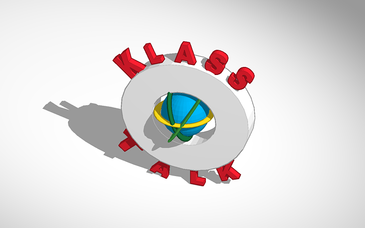 3D design Copy of Klass Talk Logo | Tinkercad