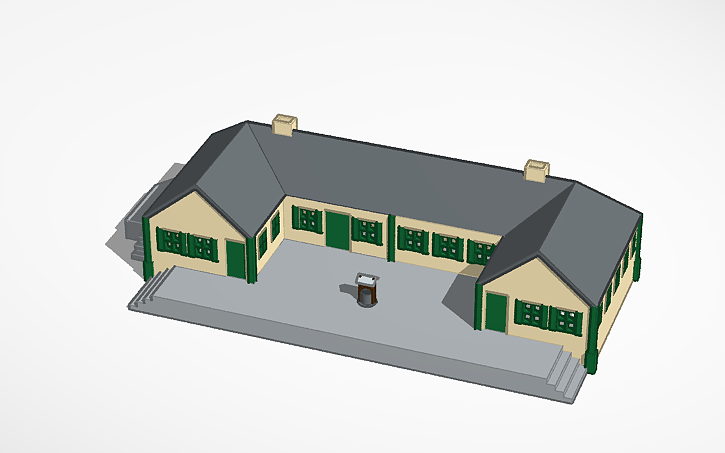 3D design Trackmaster TatMR Well Station - Tinkercad