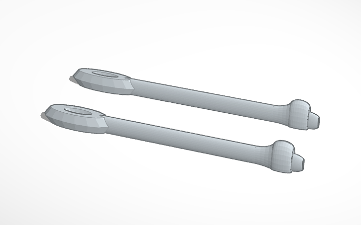 3D design Coupling rods | Tinkercad