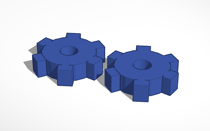 3D design Gear System | Tinkercad