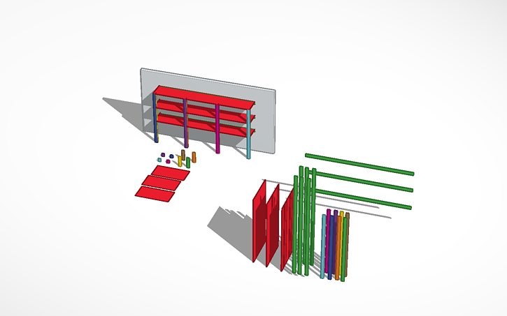 3D design Tommy Bench | Tinkercad